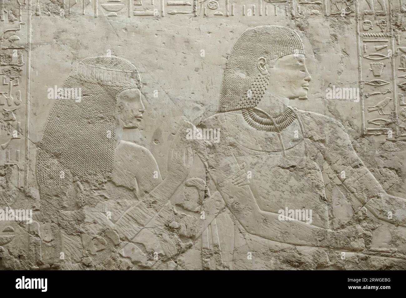 The tomb of Ramose, Vizier and Governor of Thebes, Old Gurna, West Bank ...