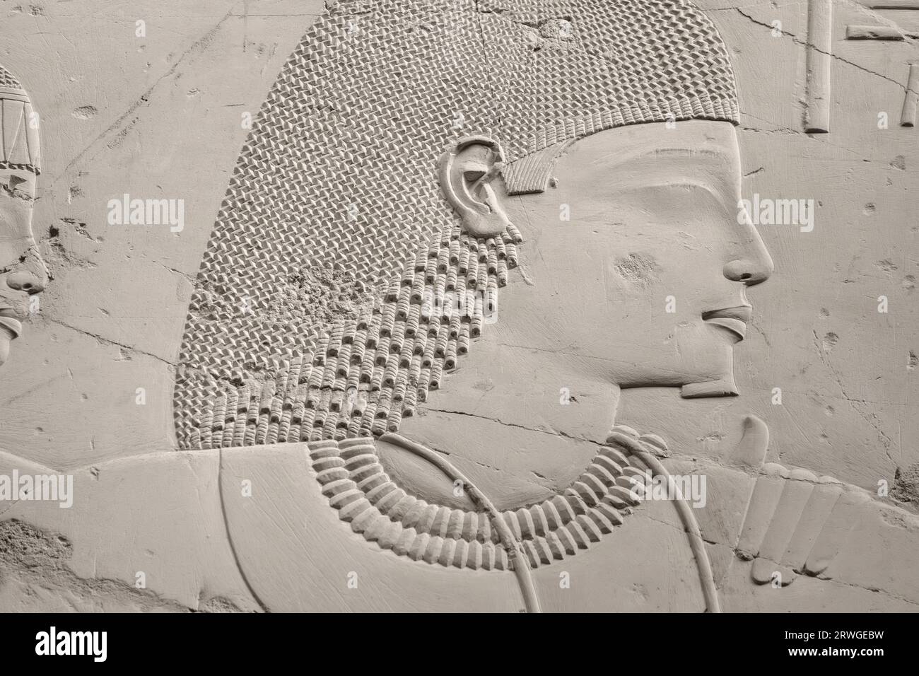 The tomb of Ramose, Vizier and Governor of Thebes, Old Gurna, West Bank ...