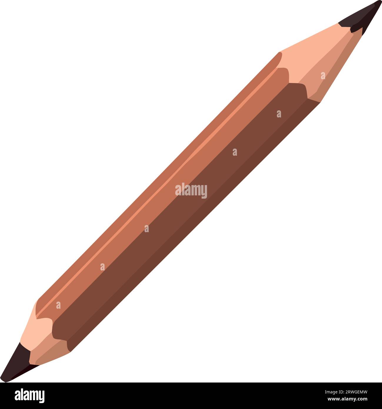 Pencil table colors Cut Out Stock Images & Pictures - Alamy