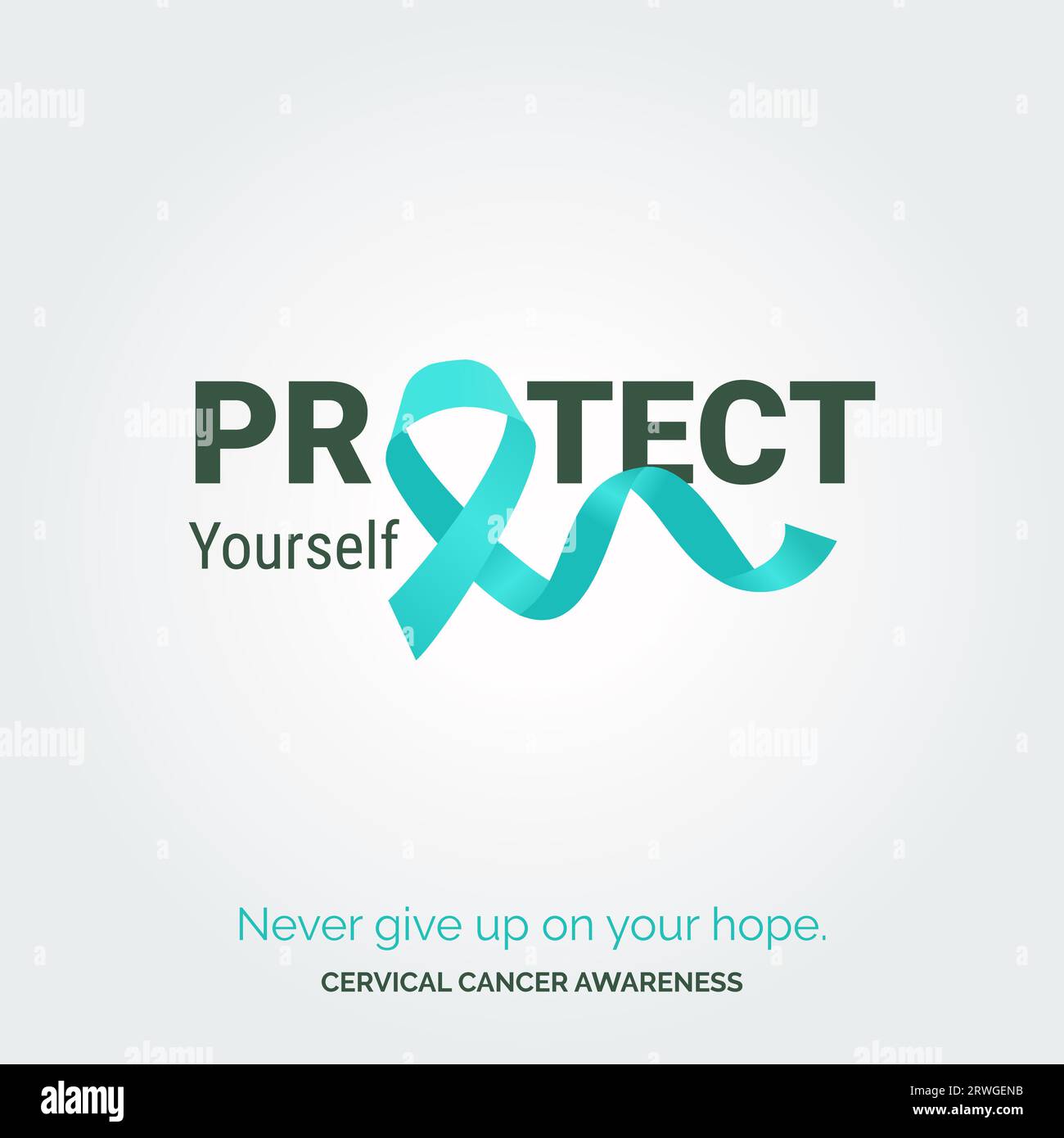 Cervical cancer awareness month Stock Vector Images - Alamy