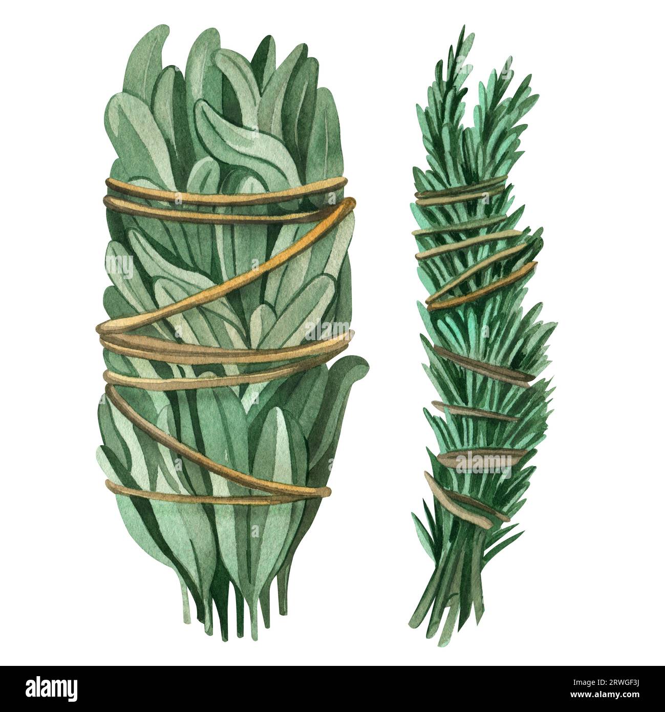 Sage stick cleaning hi-res stock photography and images - Alamy