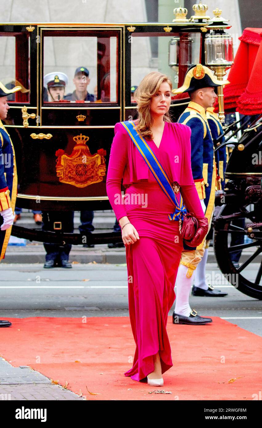 The Hague, Niederlande. 19th Sep, 2023. Princess Alexia of The ...