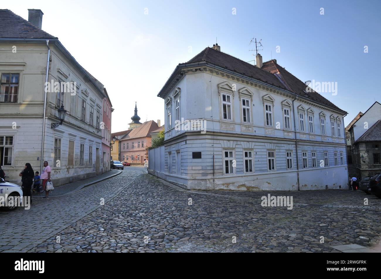 Czech town of Zatec (on the photo of October 1st, 2020, Chelcicky ...