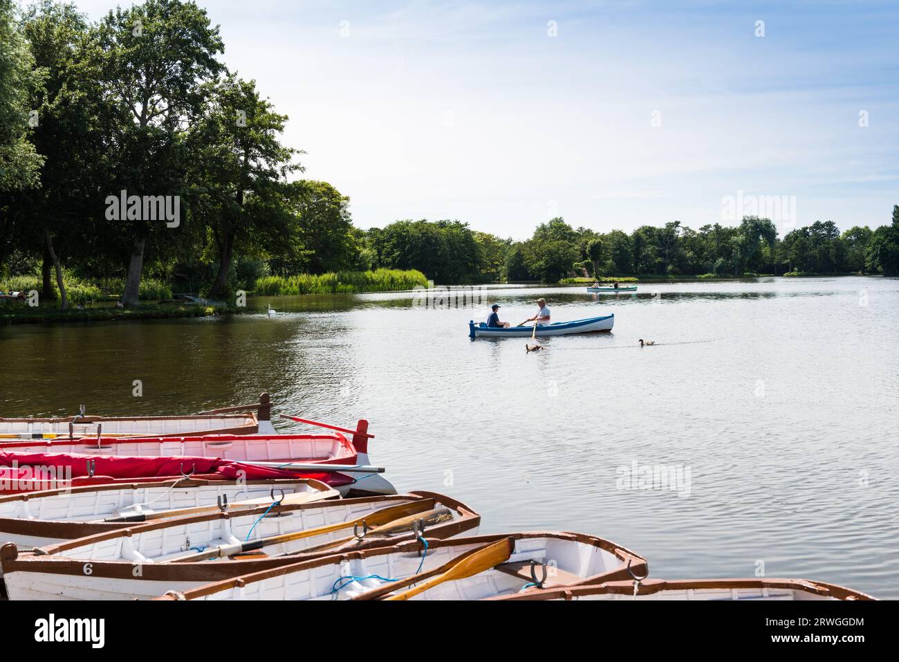 Thorpeness Meare Suffolk Stock Photo - Alamy
