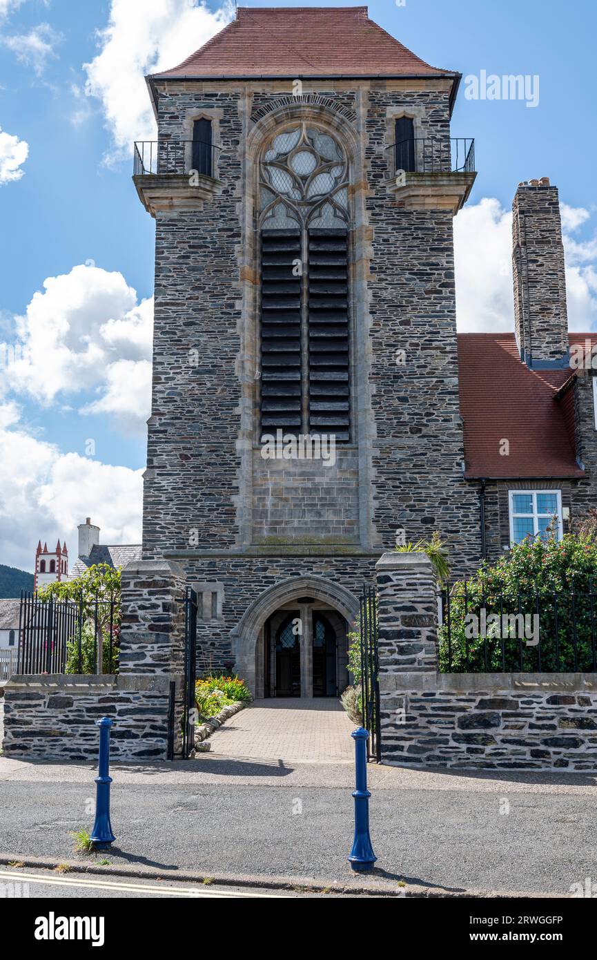 Catholic Church in Ramsey Isle of Man Stock Photo - Alamy