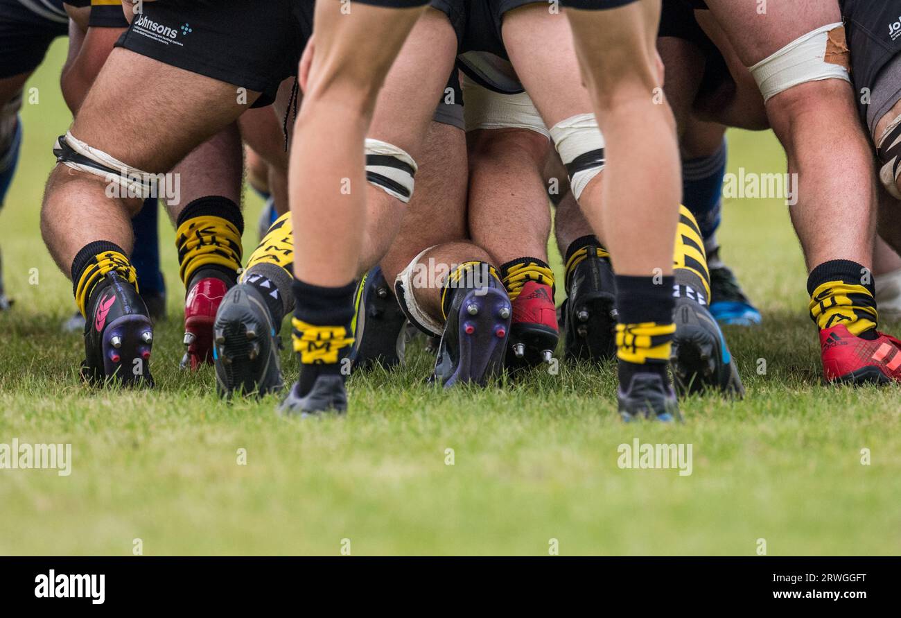 Sport rugby union scrum hi-res stock photography and images - Alamy