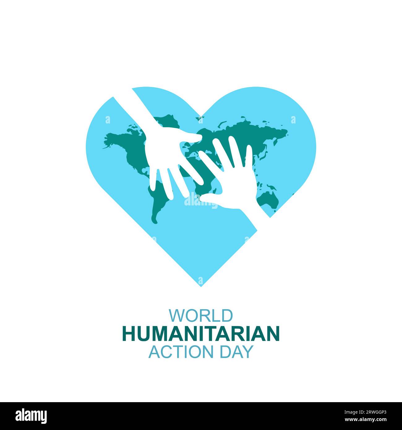 World Humanitarian Action Day background. Vector illustration Stock ...