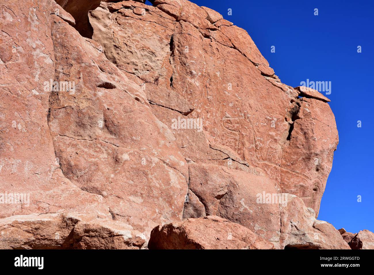 Arte rupestre atacameno hi-res stock photography and images - Alamy