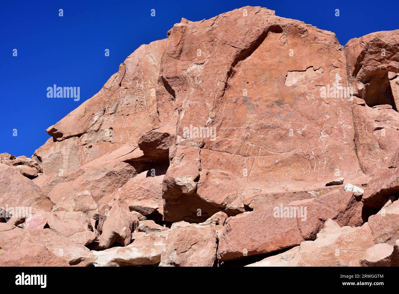 Arte rupestre atacameno hi-res stock photography and images - Alamy