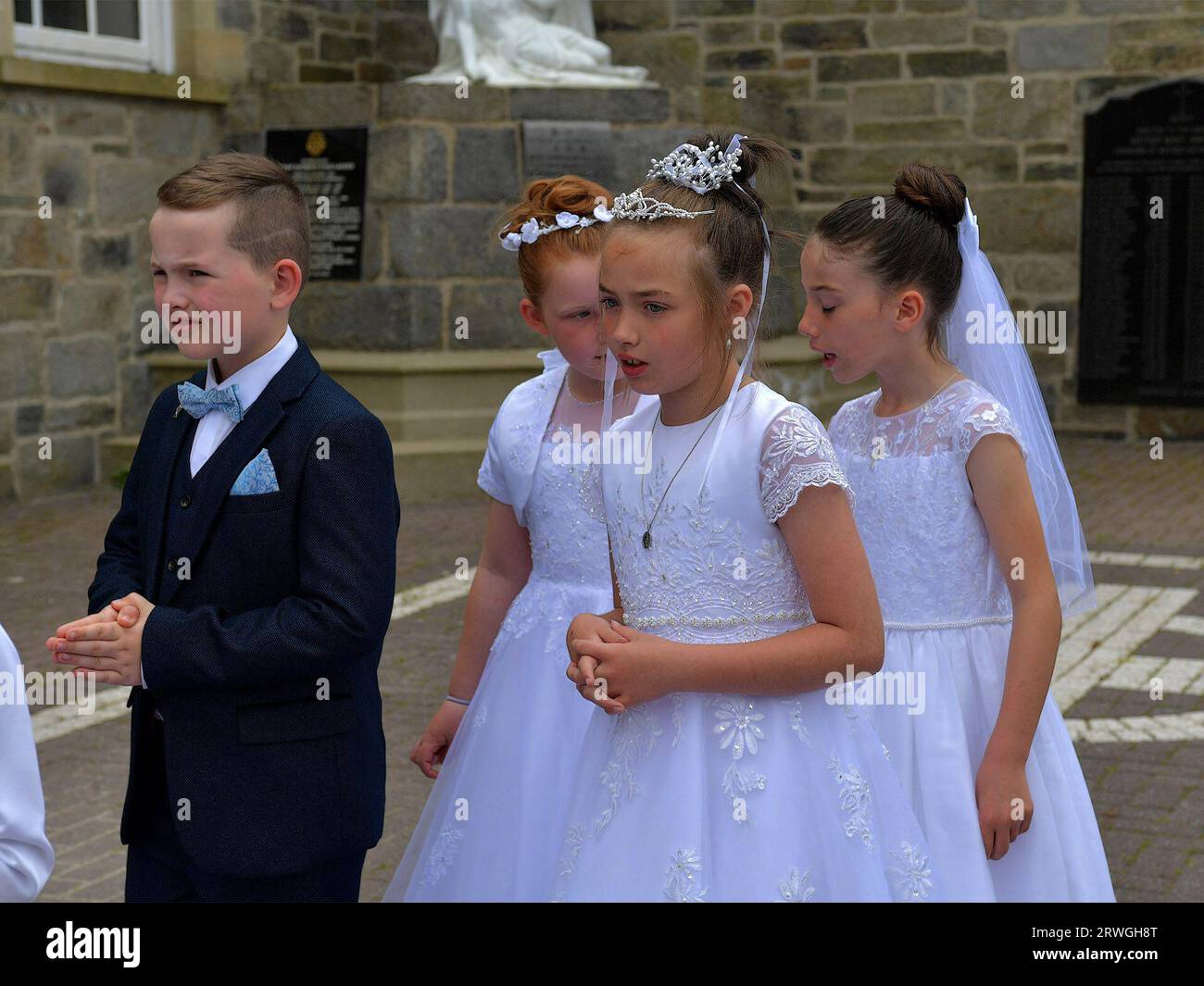 Northern ireland first communion hi-res stock photography and images ...