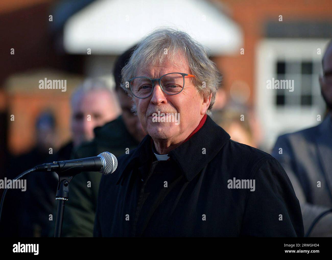 The Rev Dr David Latimer speaking at the Annual Bloody Sunday ...