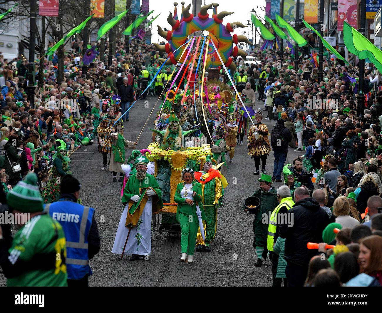 St Patrick’s Day parade in Derry, Northern Ireland. Photo: George ...