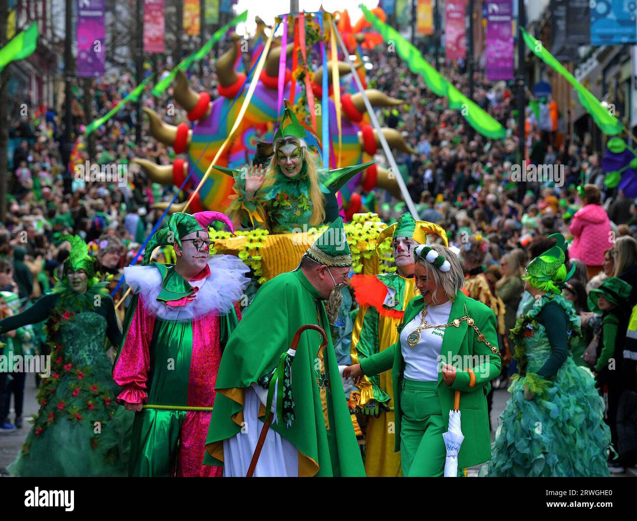 St Patrick’s Day parade in Derry, Northern Ireland. Photo: George ...