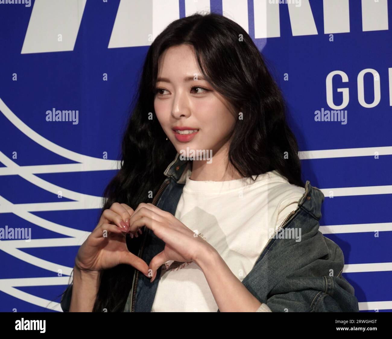 Seoul, South Korea. 19th Sep, 2023. South Korean singer Yuna, member of girl group ITZY, attends ...