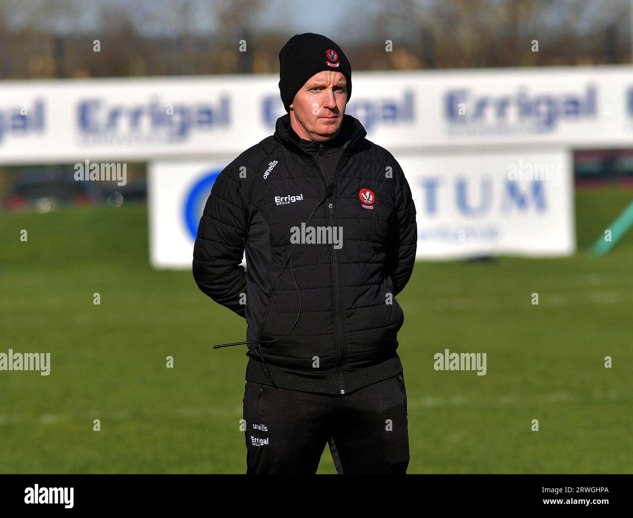 Derry GAA senior hurling manager Johnny McGarvey. Photo: George Sweeney ...