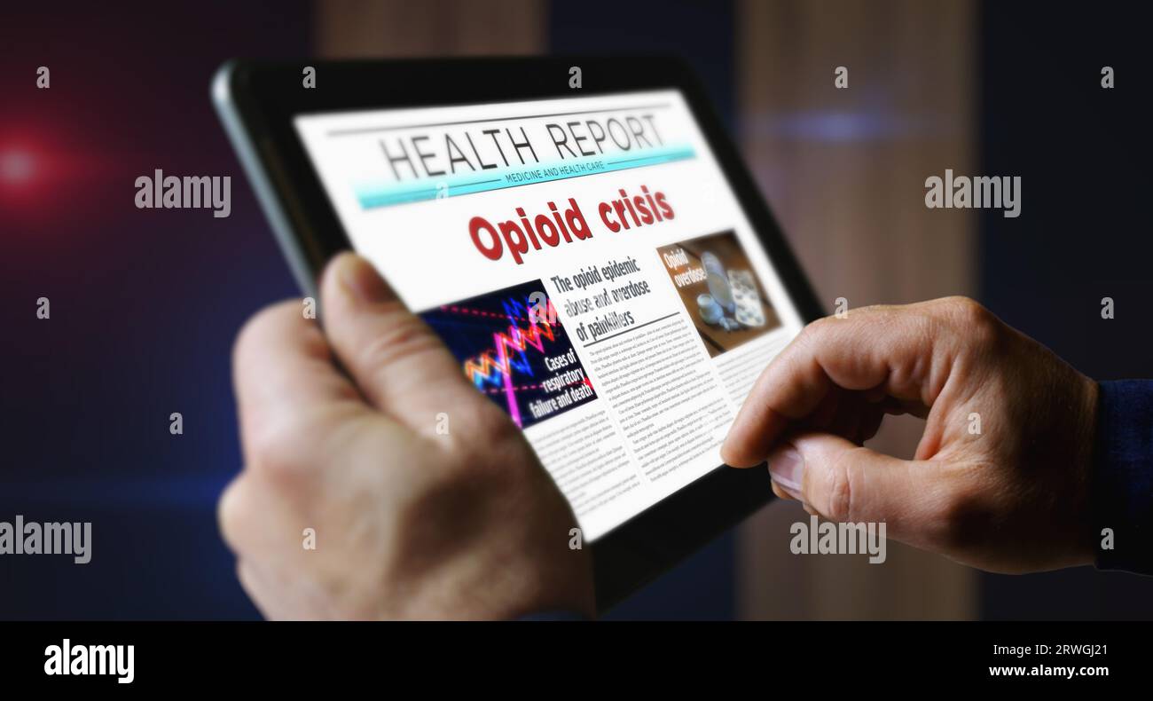 Opioid crisis painkiller abuse and overdose problem daily newspaper ...