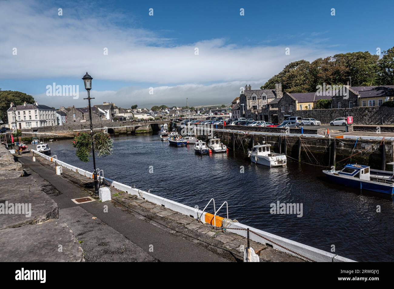 Castletown Harbour in the Isle of Man Stock Photo - Alamy