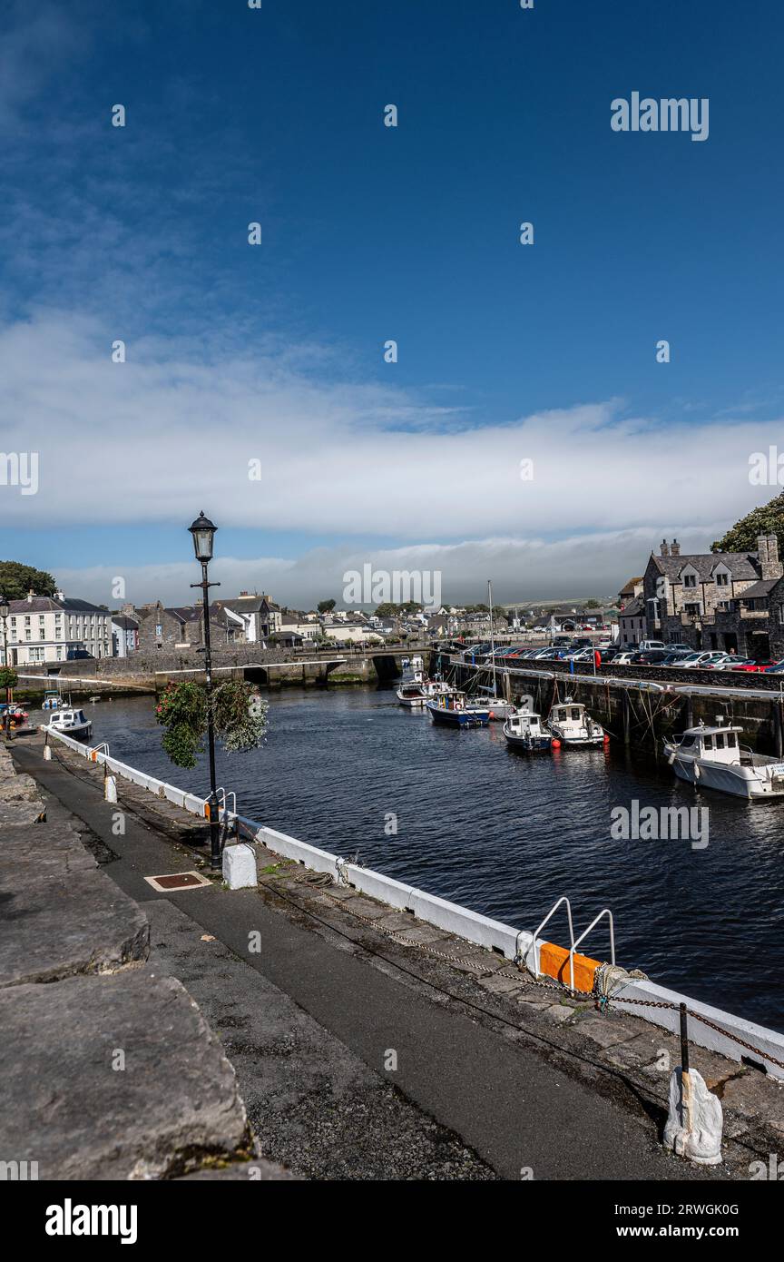 Castletown Harbour in the Isle of Man Stock Photo - Alamy