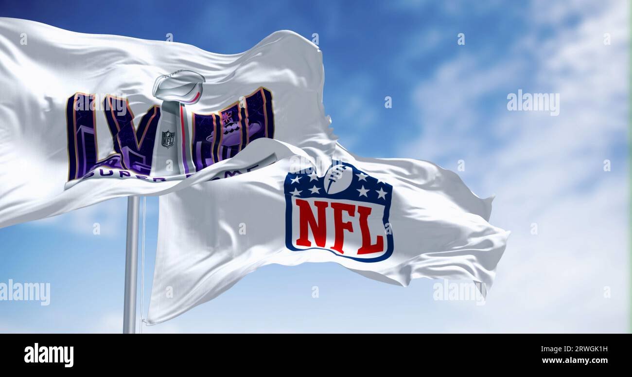 Super bowl 58 logo hi-res stock photography and images - Alamy