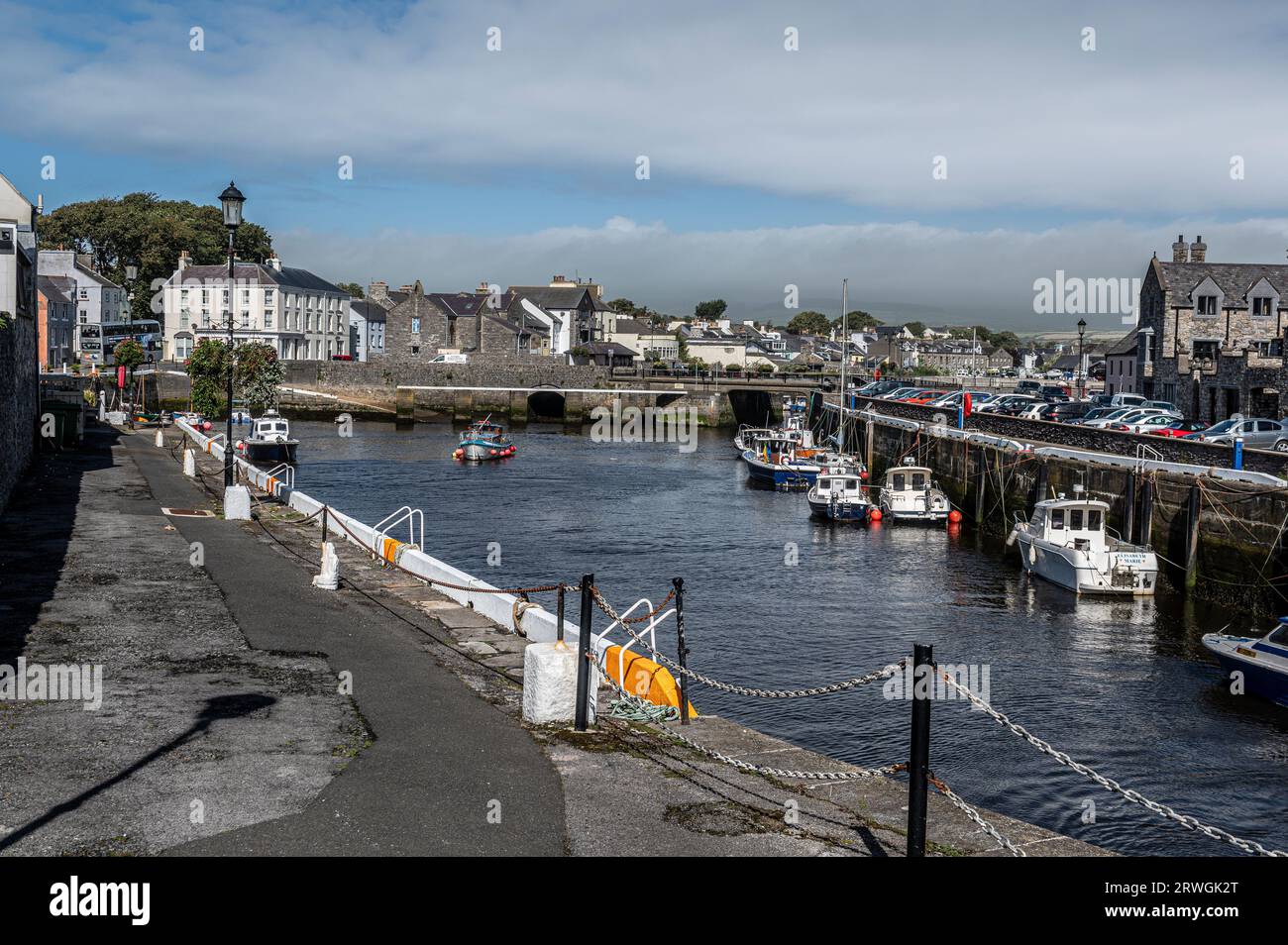 Castletown Harbour in the Isle of Man Stock Photo - Alamy