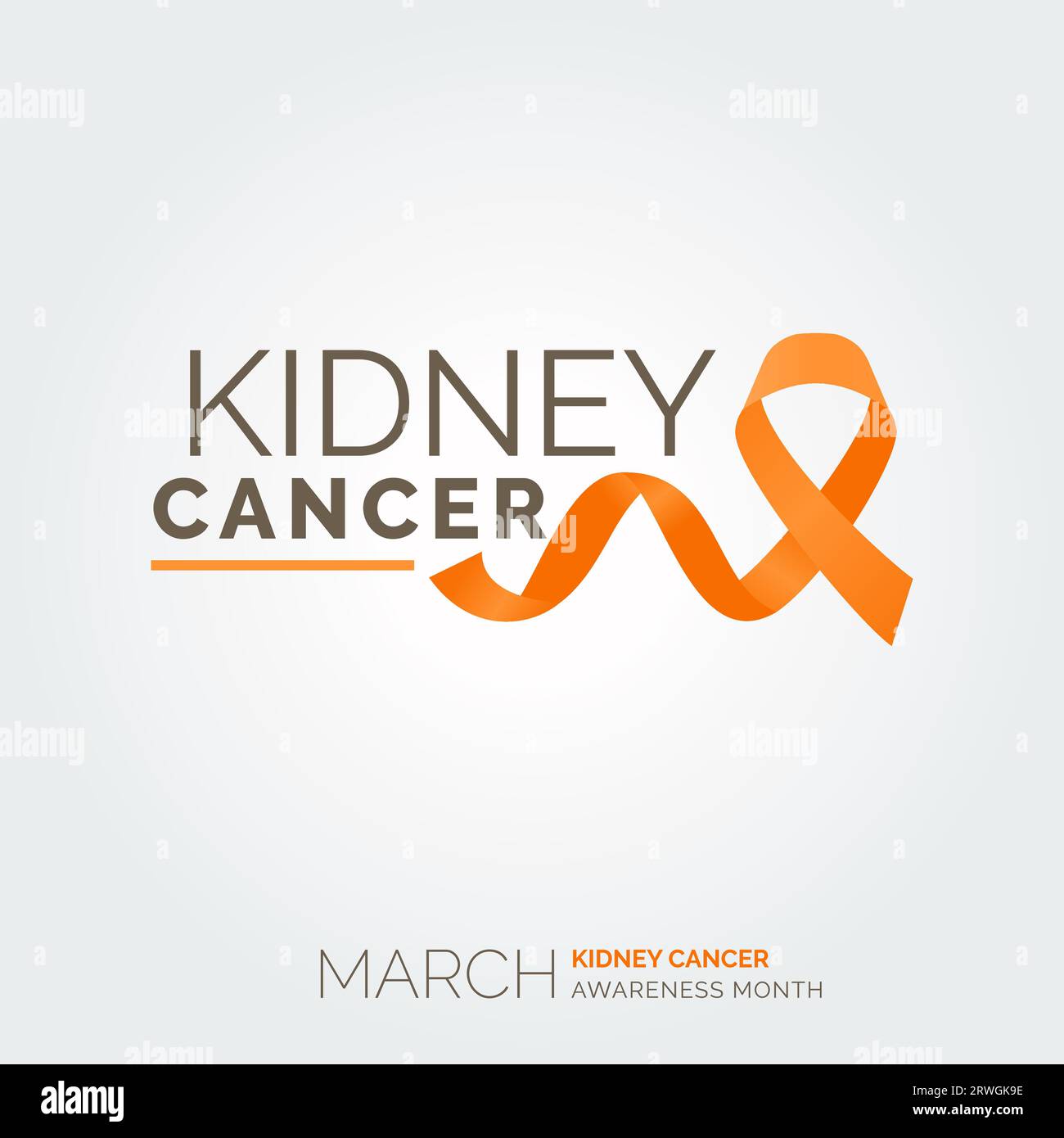 Conquer Kidney Cancer Vector Background Posters Stock Vector Image ...
