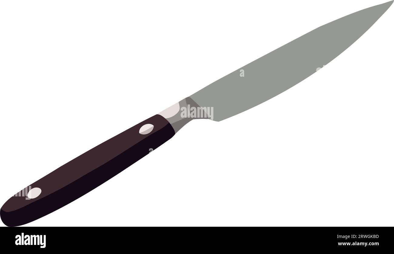 Sharp steel knife Stock Vector Image & Art - Alamy