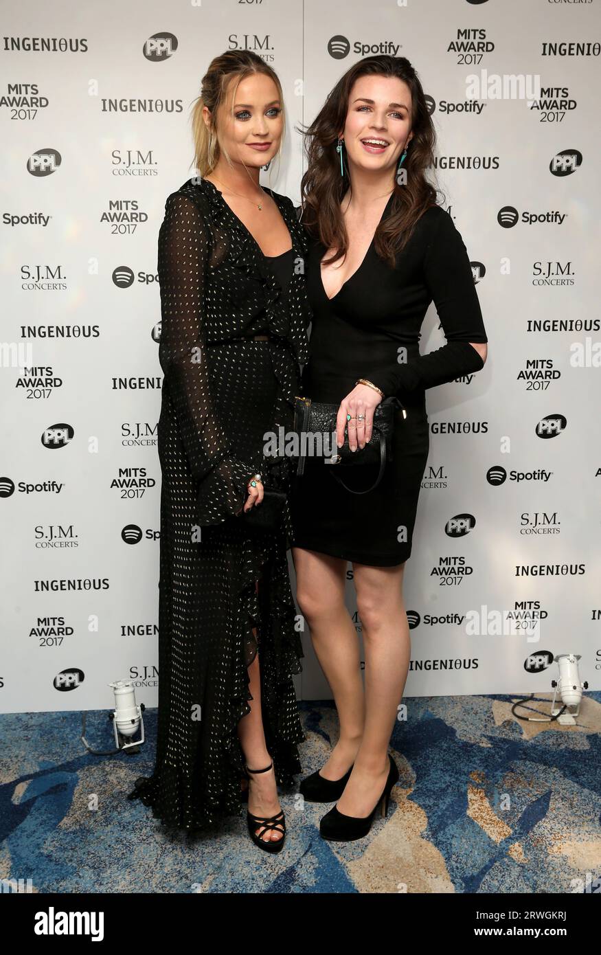 Laura Whitmore (L) and Aisling Bea attend the 26th annual Music ...