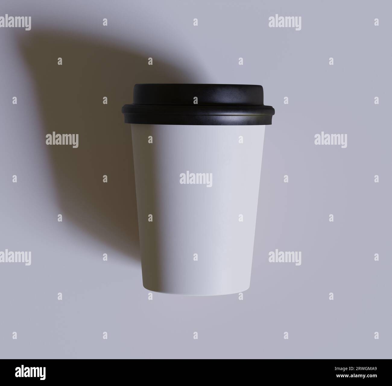 Coffee cup realistic color and realistic textures rendered with 3D ...