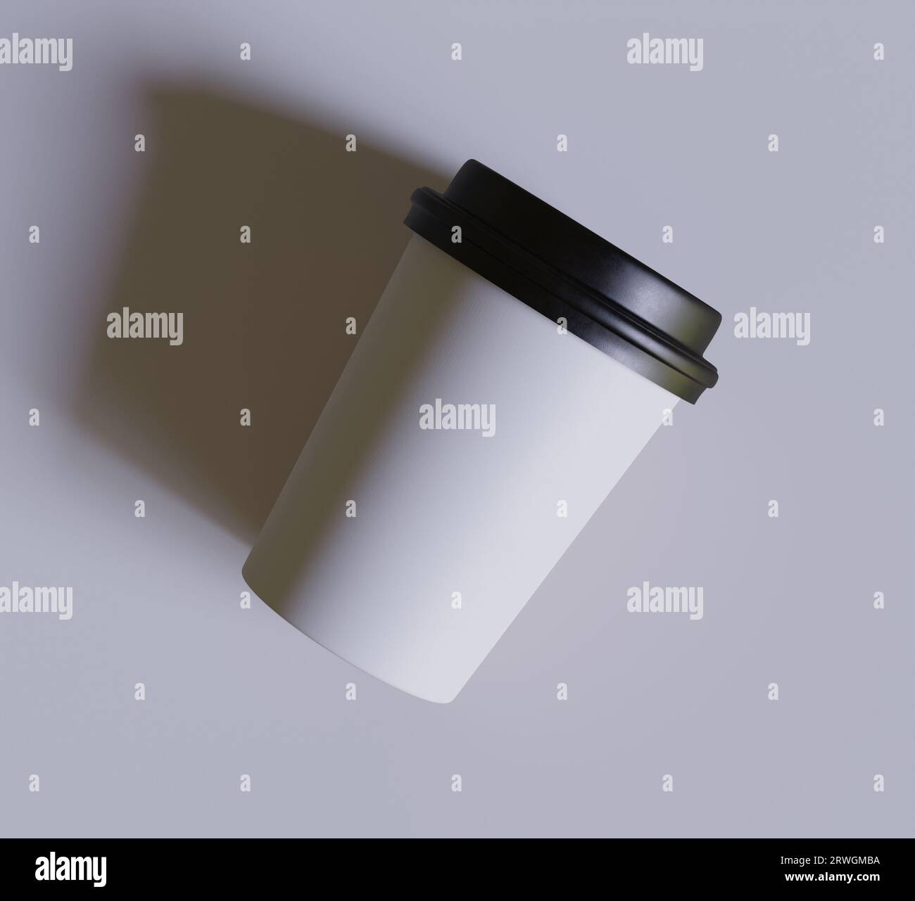 Coffee cup realistic color and realistic textures rendered with 3D ...