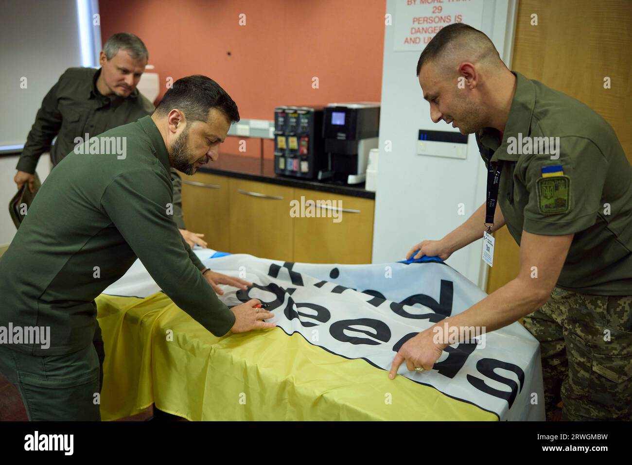 Staten Island, United States. 19 September, 2023. Ukrainian President ...