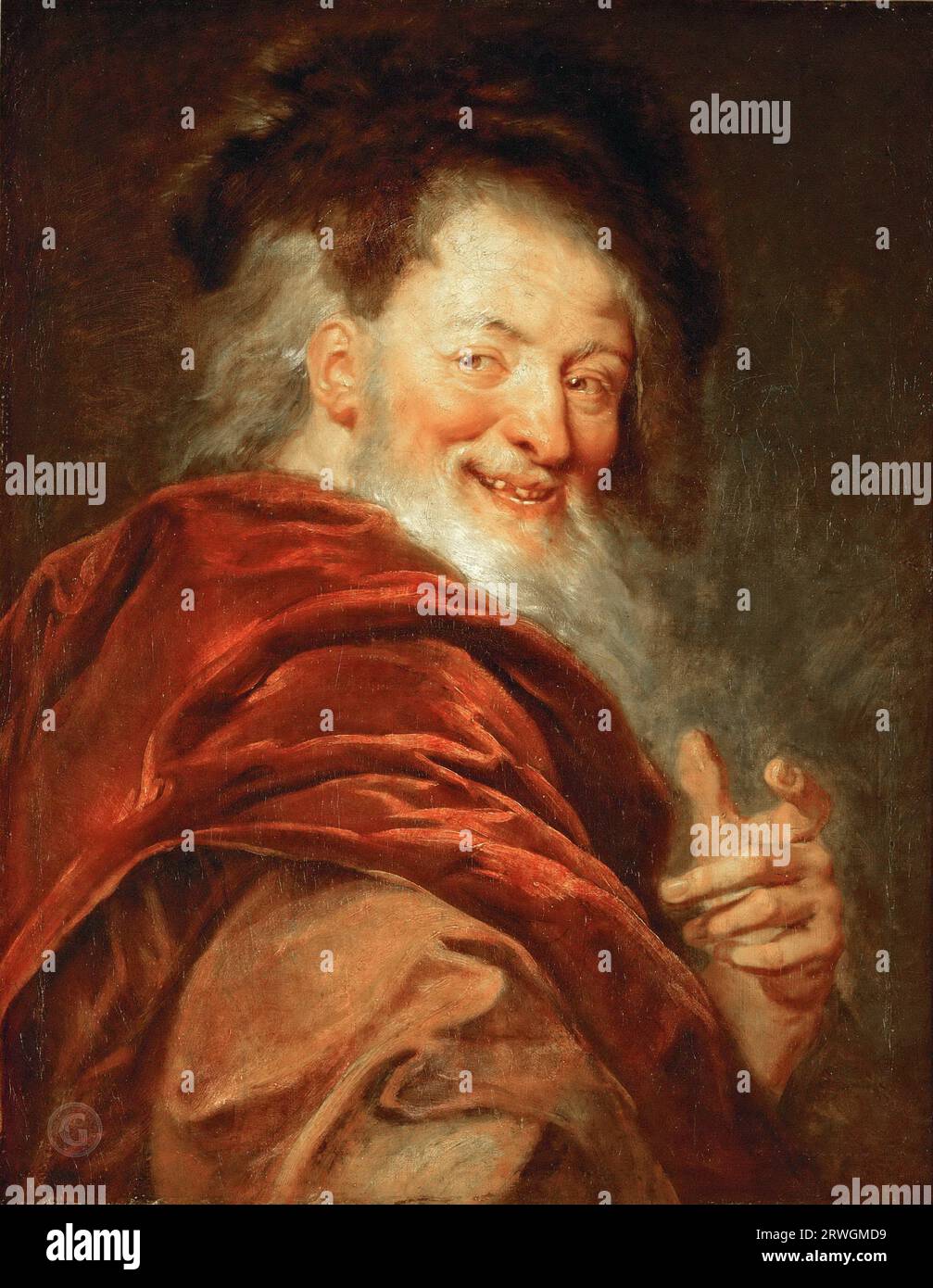 Antoine Coypel -- Democritus 1692 Stock Photo - Alamy