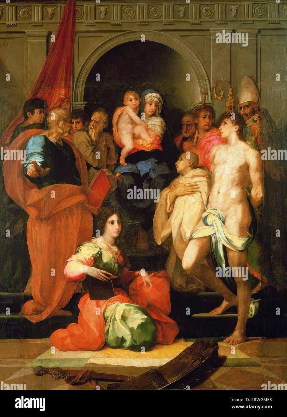 Rosso fiorentino paintings hi-res stock photography and images - Alamy