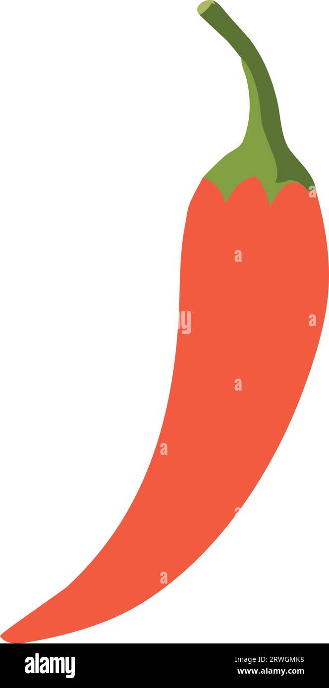 ripe and spicy pepper Stock Vector Image & Art - Alamy