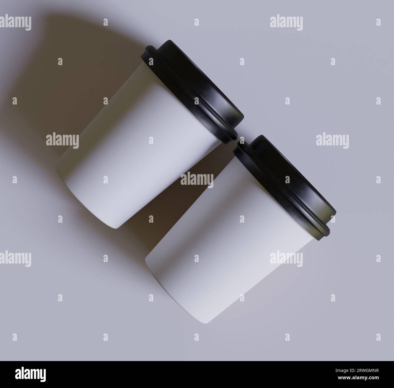 Coffee cup realistic color and realistic textures rendered with 3D ...