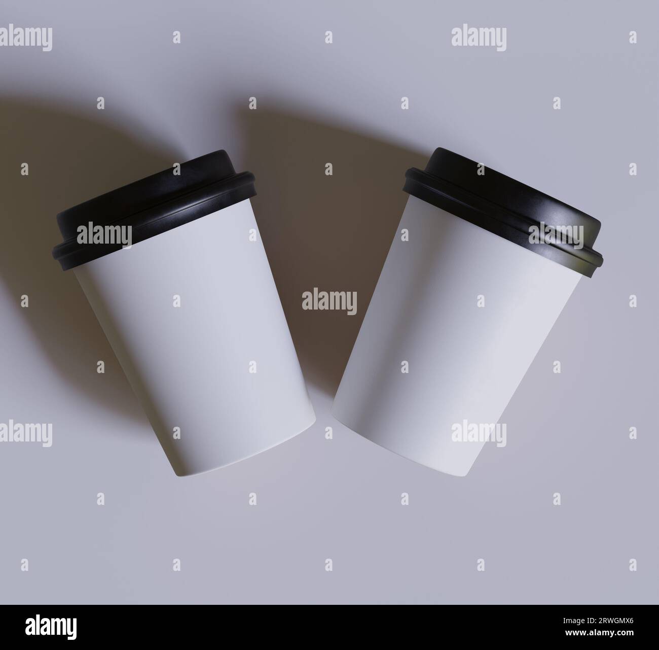 Coffee cup realistic color and realistic textures rendered with 3D ...