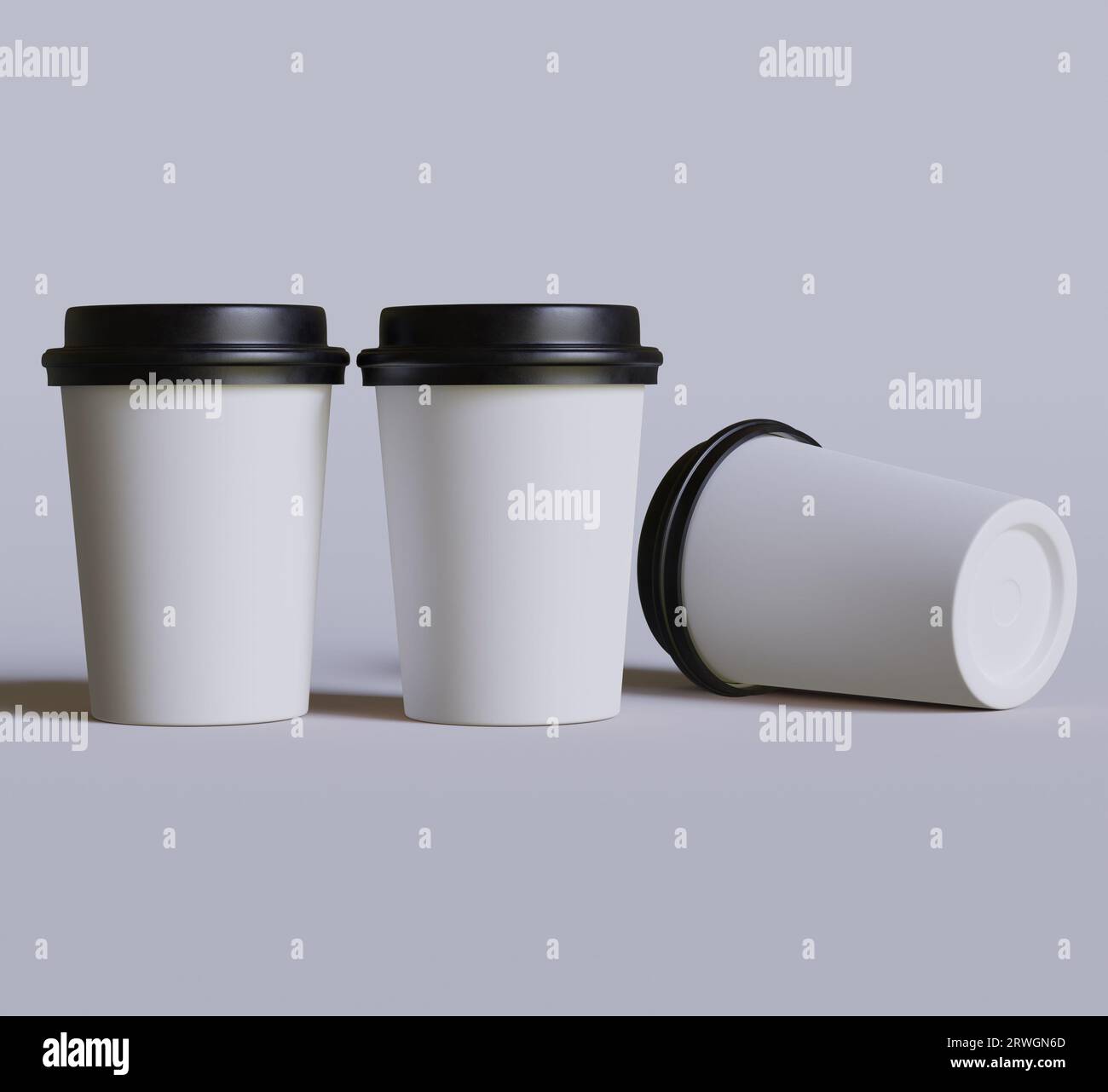 Coffee cup realistic color and realistic textures rendered with 3D ...