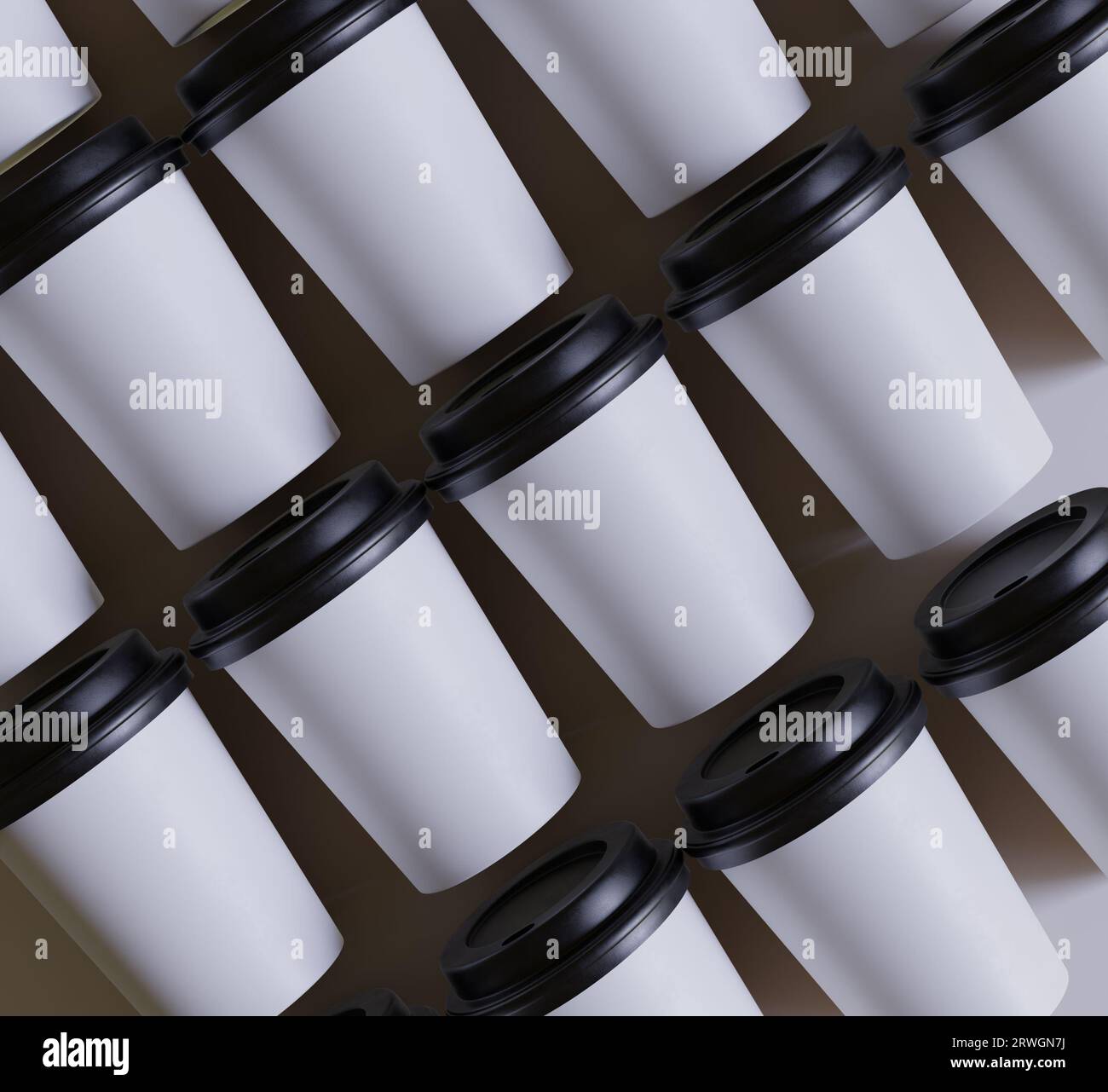 Coffee cup realistic color and realistic textures rendered with 3D ...