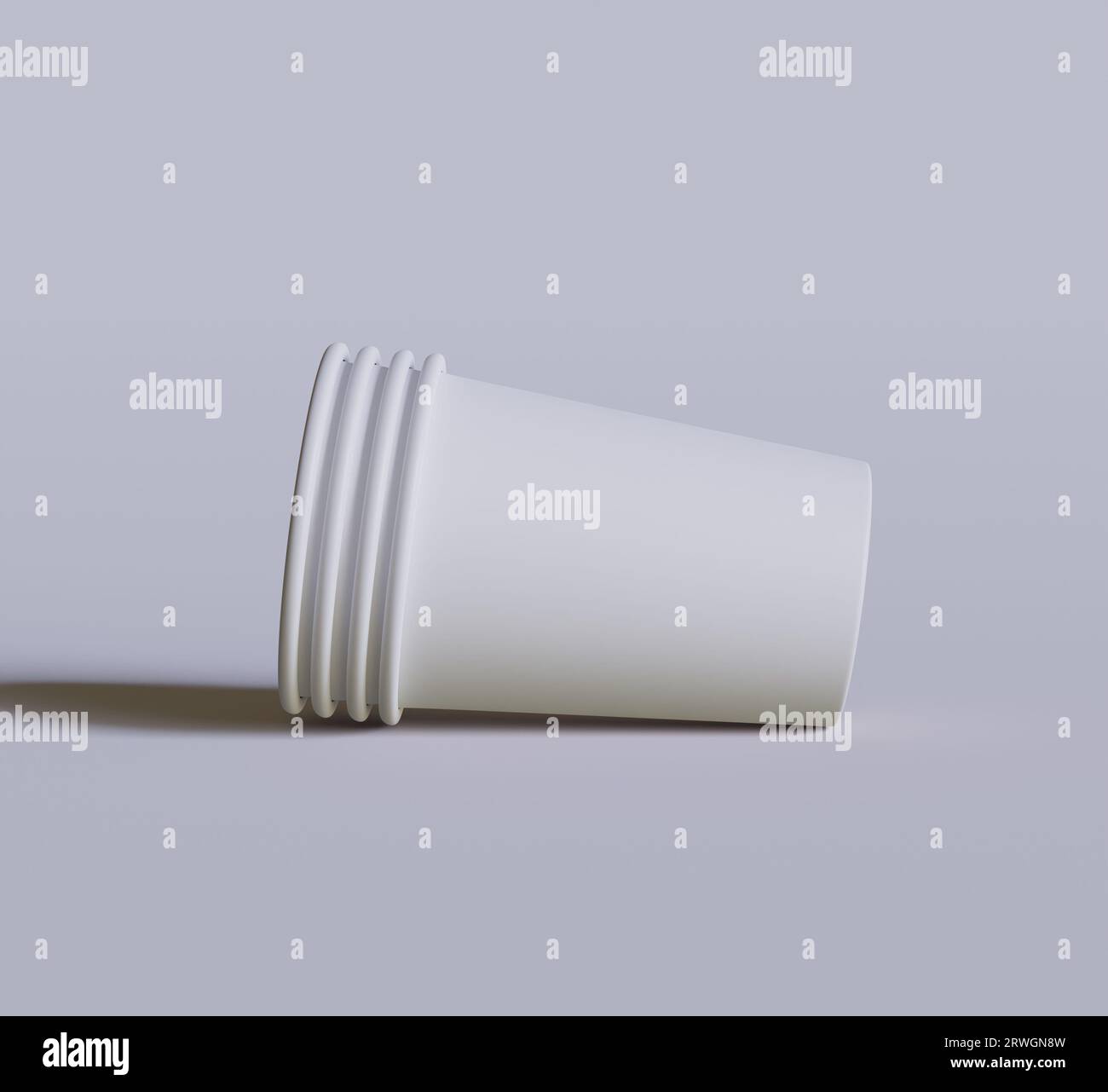 Coffee cup realistic color and realistic textures rendered with 3D ...