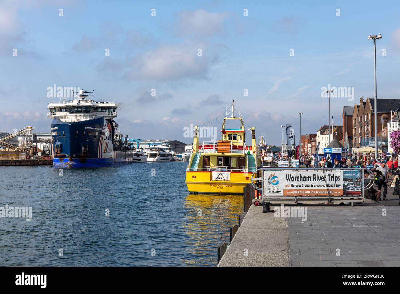 Cemex Go Innovation - IMO 9848675 Aggregate Dredge in Poole harbour ...
