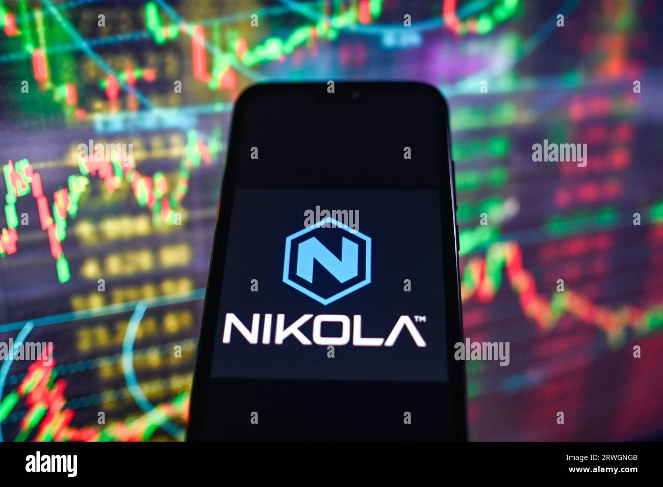 Nikola logo hi-res stock photography and images - Alamy