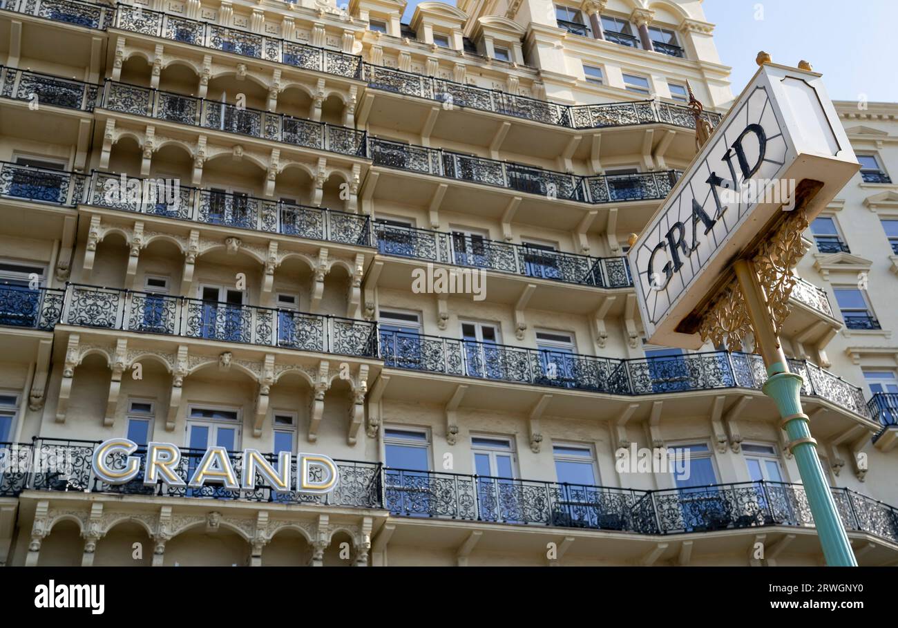 The Grand Hotel Brighton is a historic Victorian sea-front hotel in ...