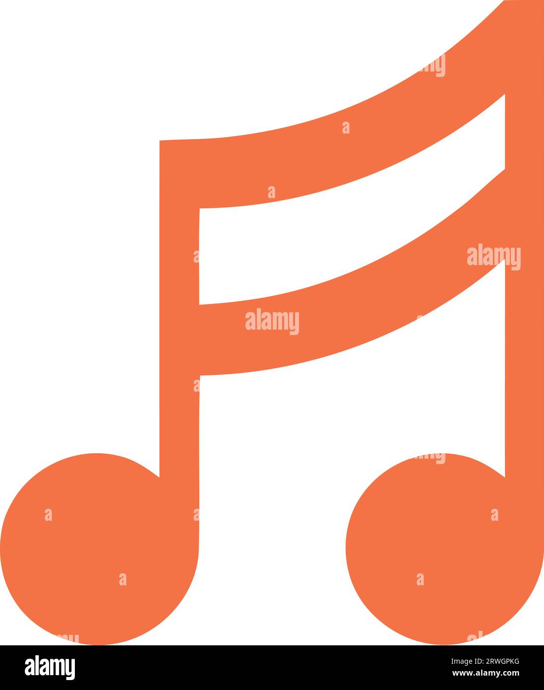 A shiny musical note Stock Vector Image & Art - Alamy