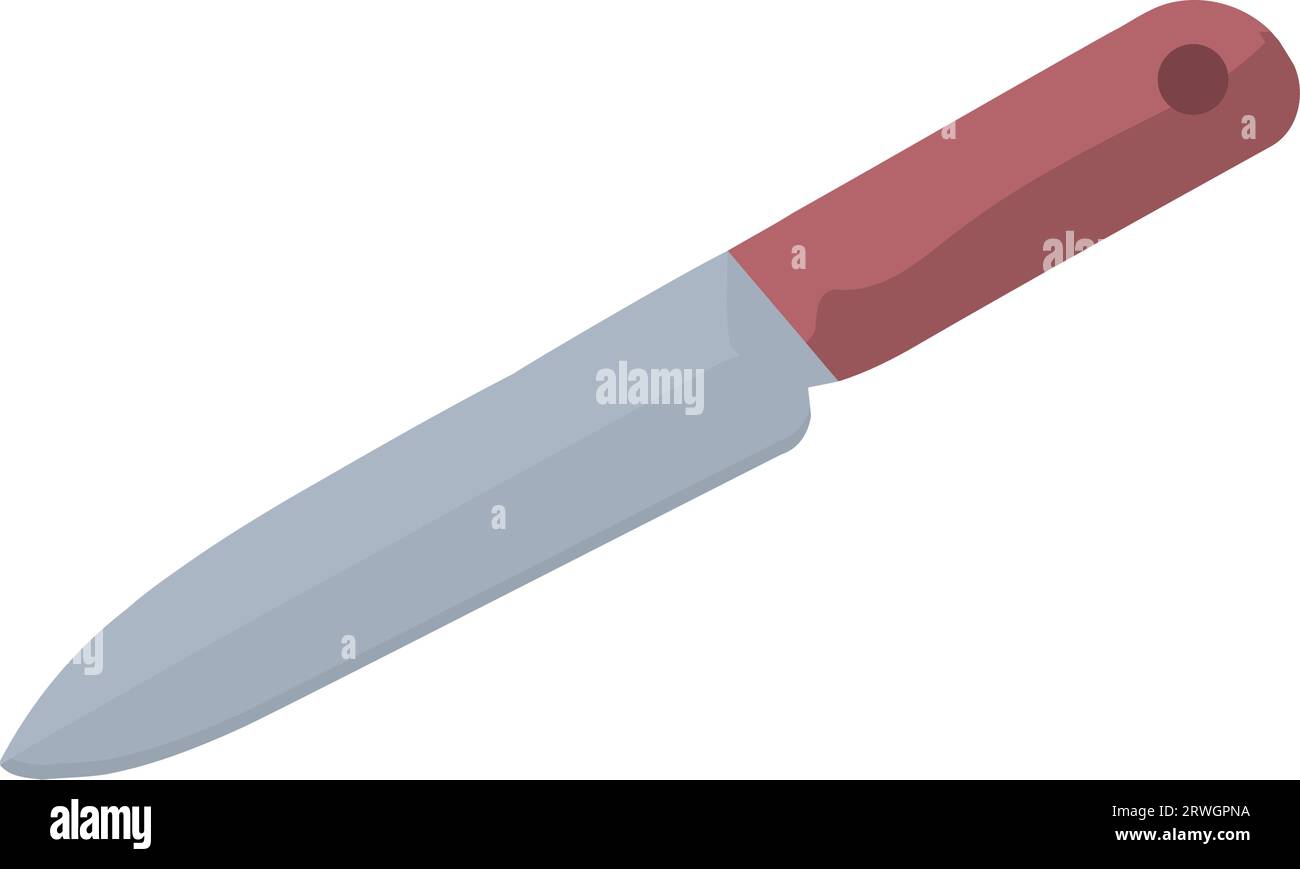 Sharp steel knife vector illustration Stock Vector Image & Art - Alamy