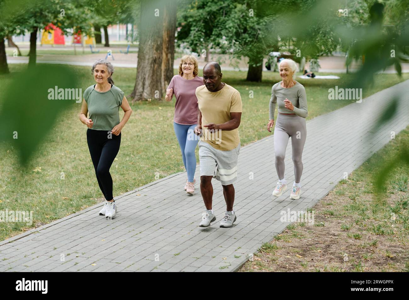 African senior athlete running hi-res stock photography and images - Alamy