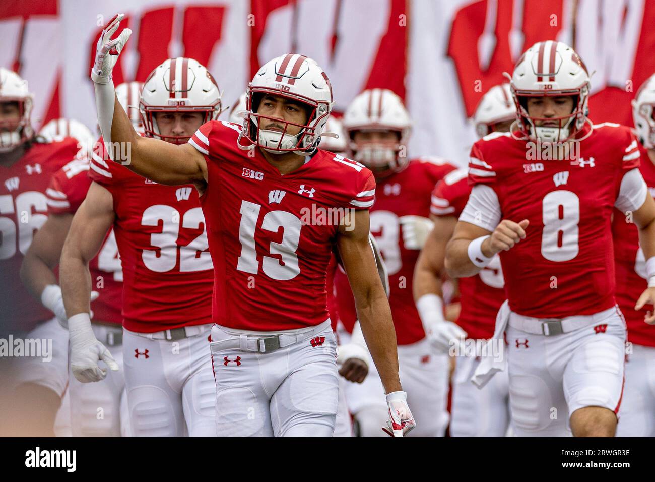 MADISON, WI - SEPTEMBER 16: Wisconsin Badgers wide receiver Chimere ...