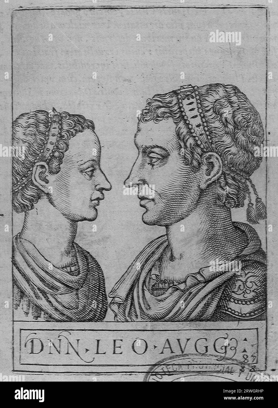 Romanorum imperatorum effigies hi-res stock photography and images - Alamy