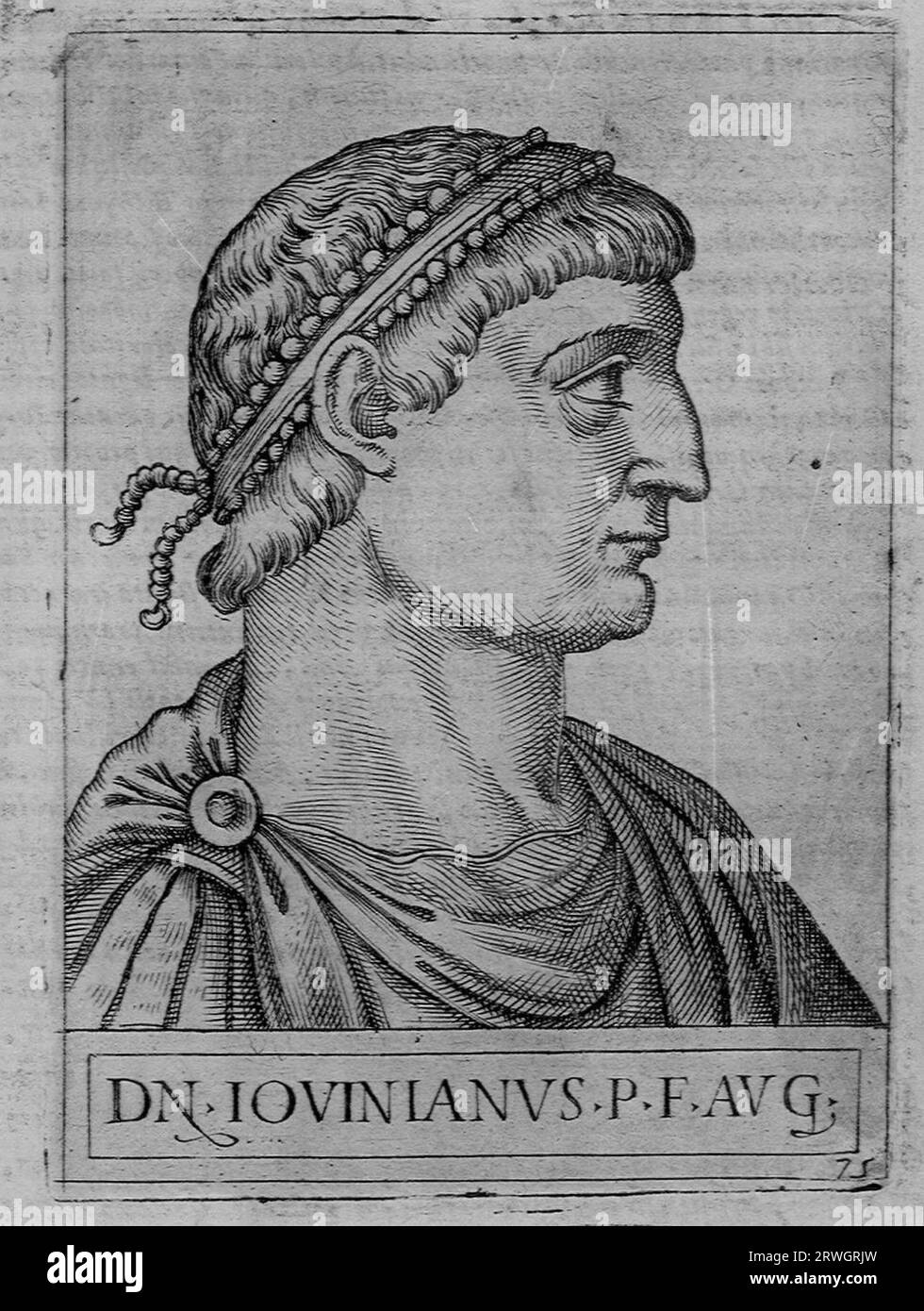 Romanorum Imperatorum effigies, 1592 Stock Photo - Alamy