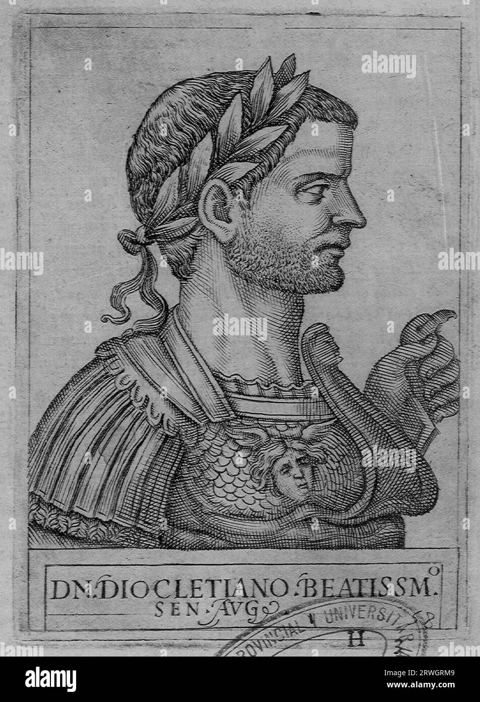 Romanorum Imperatorum effigies, 1592 Stock Photo - Alamy