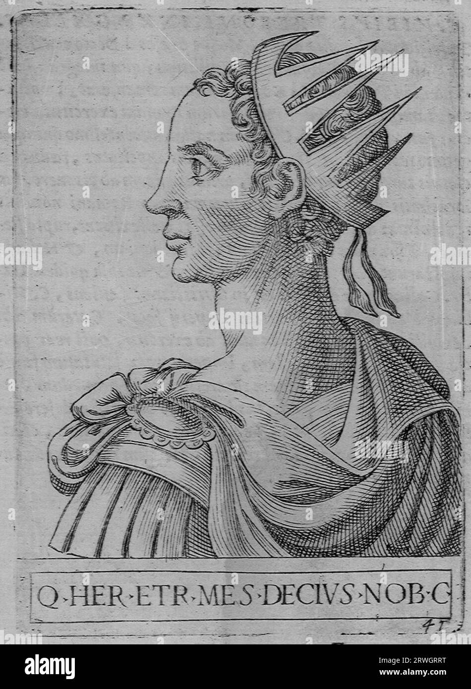 Romanorum Imperatorum effigies, 1592 Stock Photo - Alamy