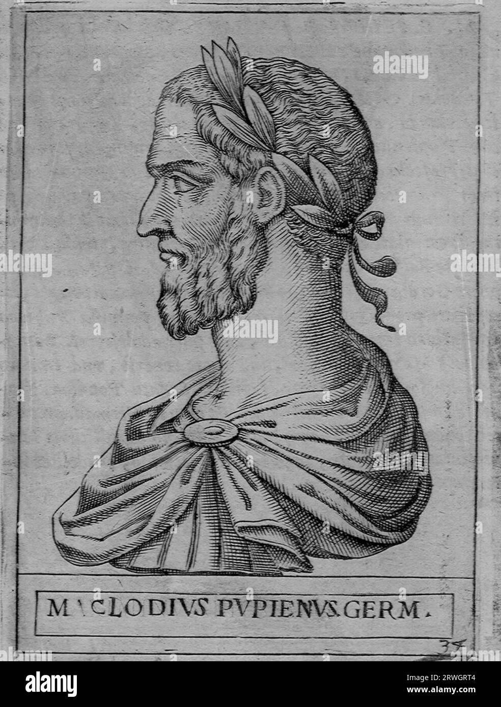 Romanorum Imperatorum effigies, 1592 Stock Photo - Alamy